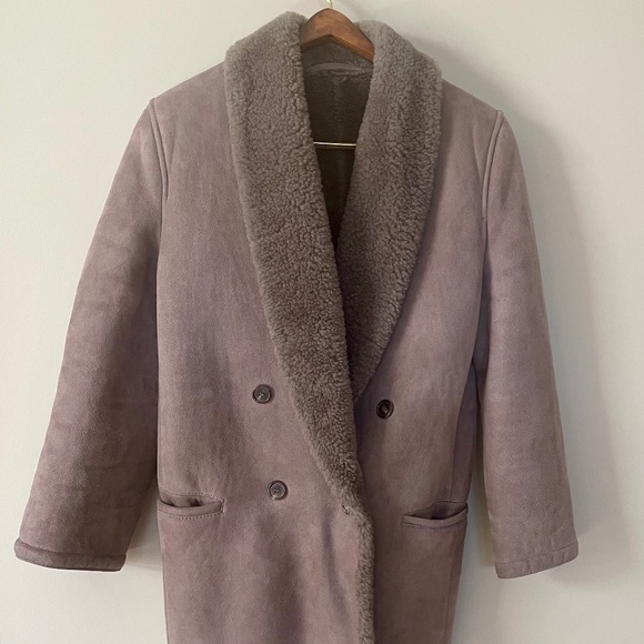 Sawyer Of Napa | Jackets & Coats | Womens Sawyer Of Napa Shearling Coat ...